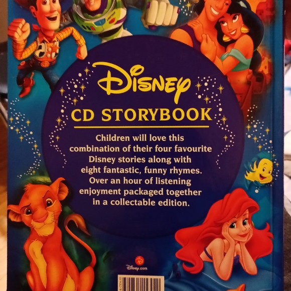 Disney | Toys | Classic Disney Cd Storybookwcd Little Mermaidtoy ...
